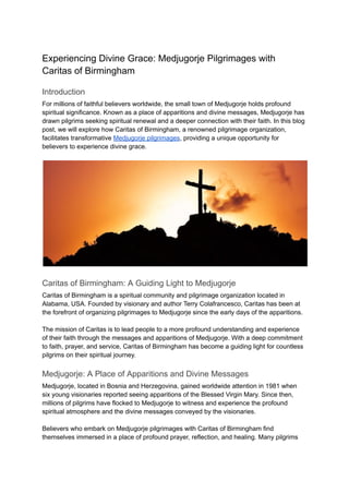Medjugorje Pilgrimage | PDF