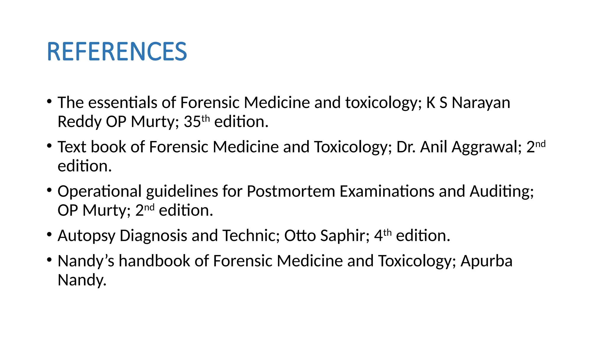 Med legal Autopsy - External Examination. | PPTX