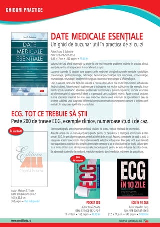 Medlibris catalog carti medicina 2018 pdf | PDF