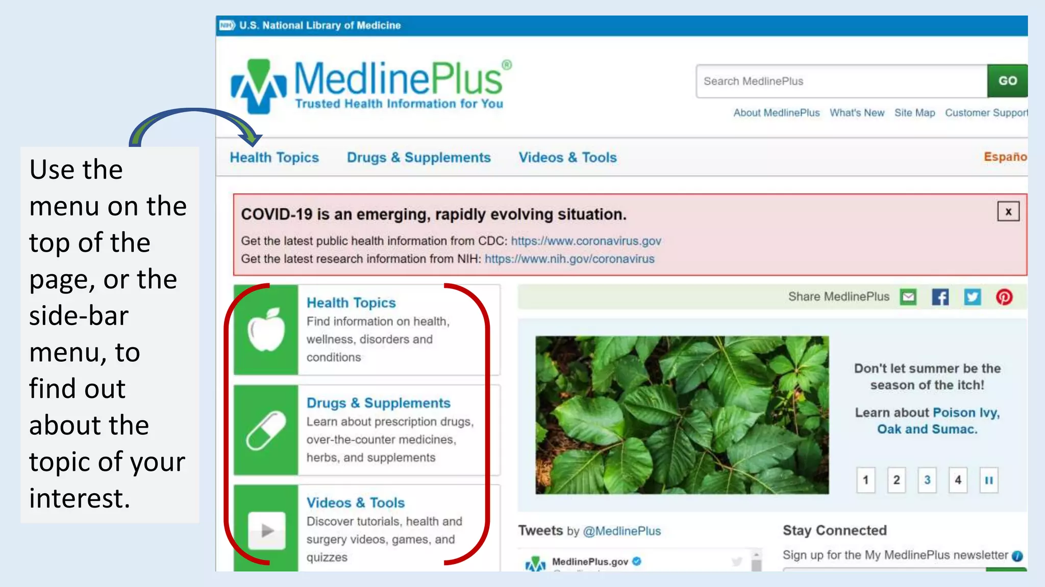 Medline plus | PPTX