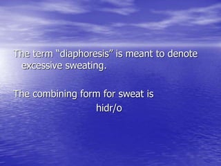 MEDL The Integumentary System.ppt | Skin and Dermatology | Diseases and ...