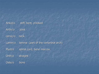 MEDL The Musculoskeletal System.ppt anatomy and physiology | PPT