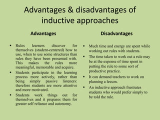 Definition of inductive and deductive research approaches & type of ...