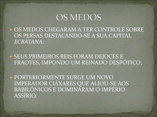 MEDO - PERSAS.ppt