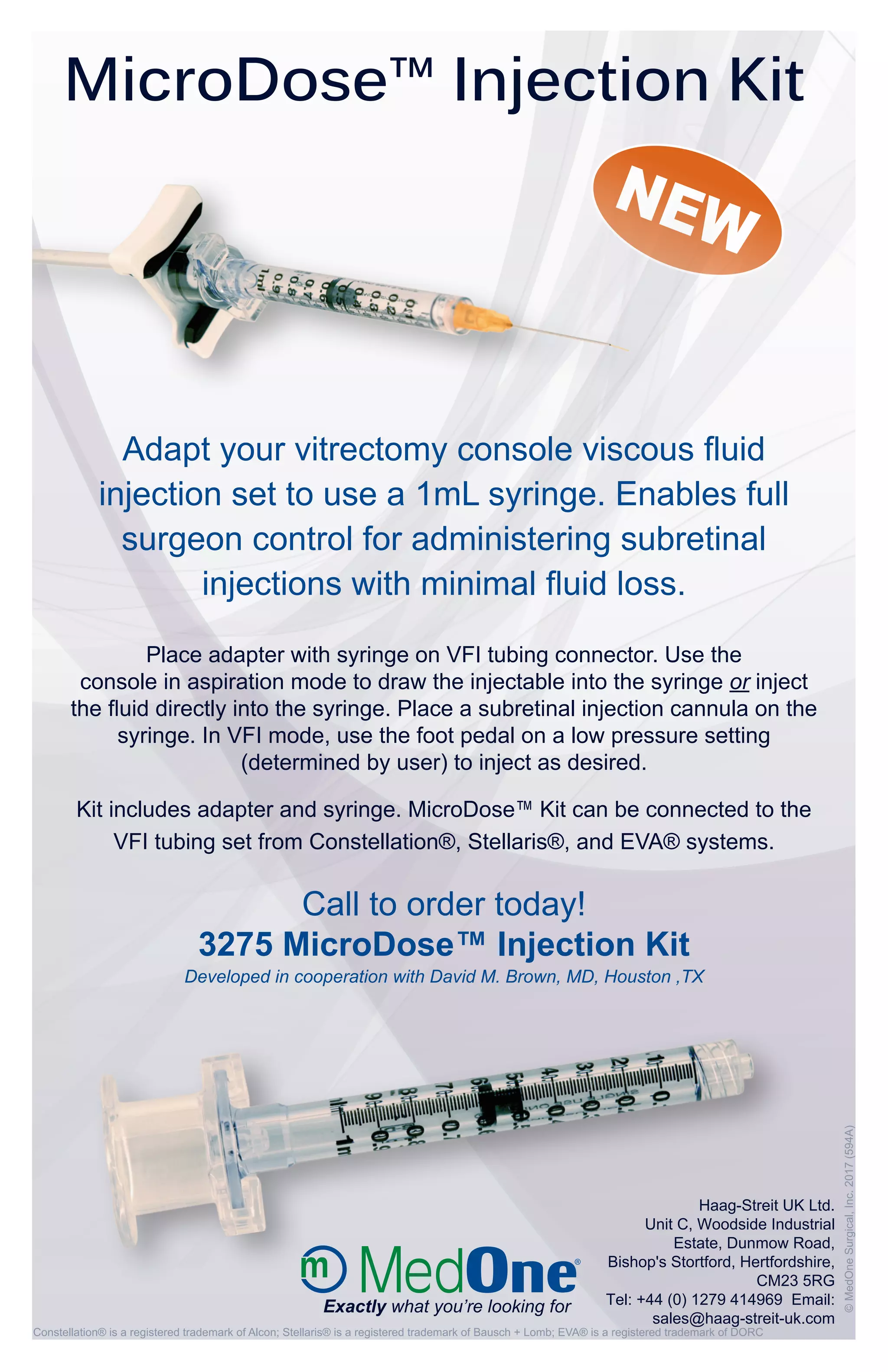 MedOne MicroDose Injection Kit flyer | PDF