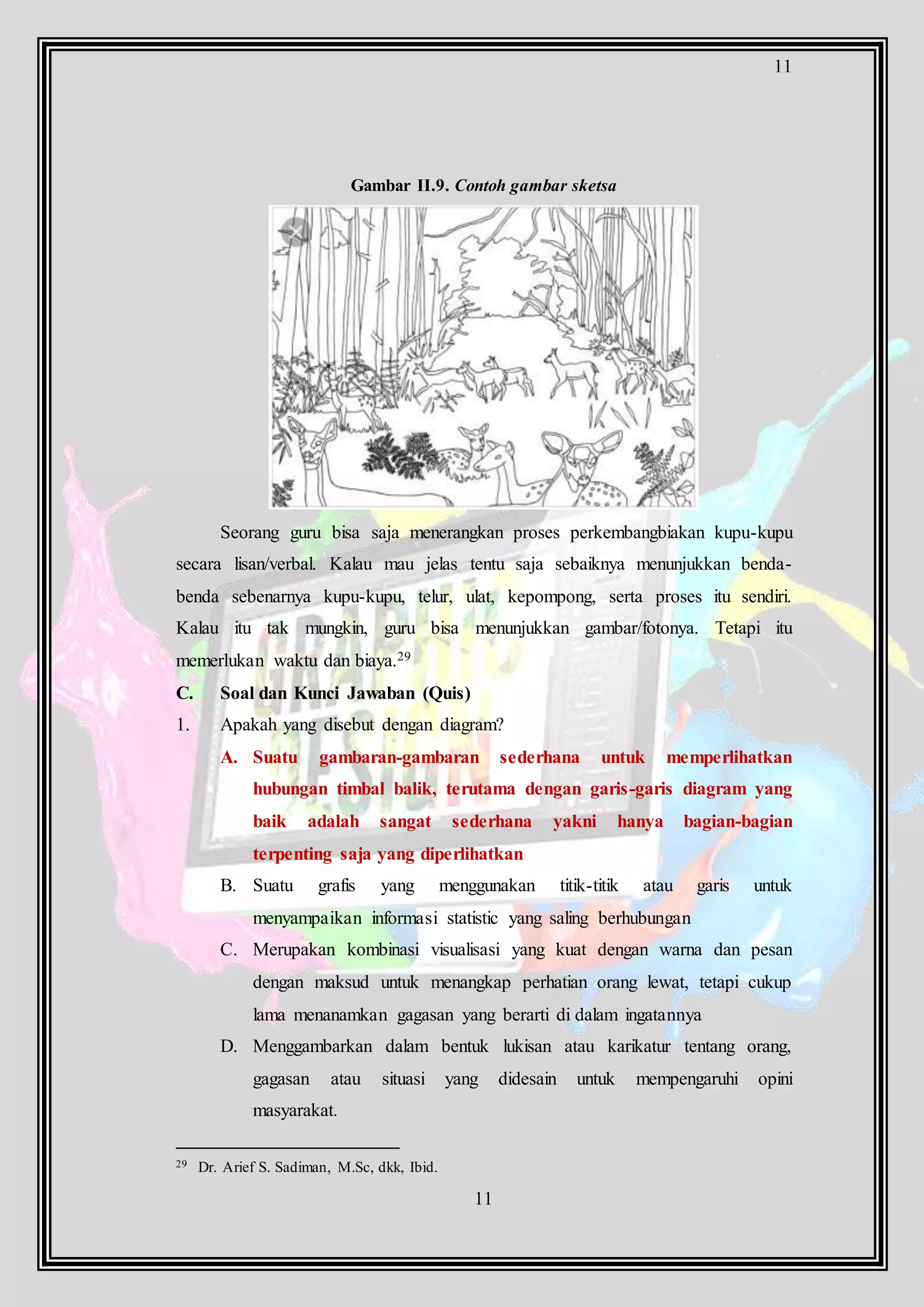 Media Grafis (Bagan, Tabel, Grafik, Diagram (Skema), Dan Sketsa) | DOCX