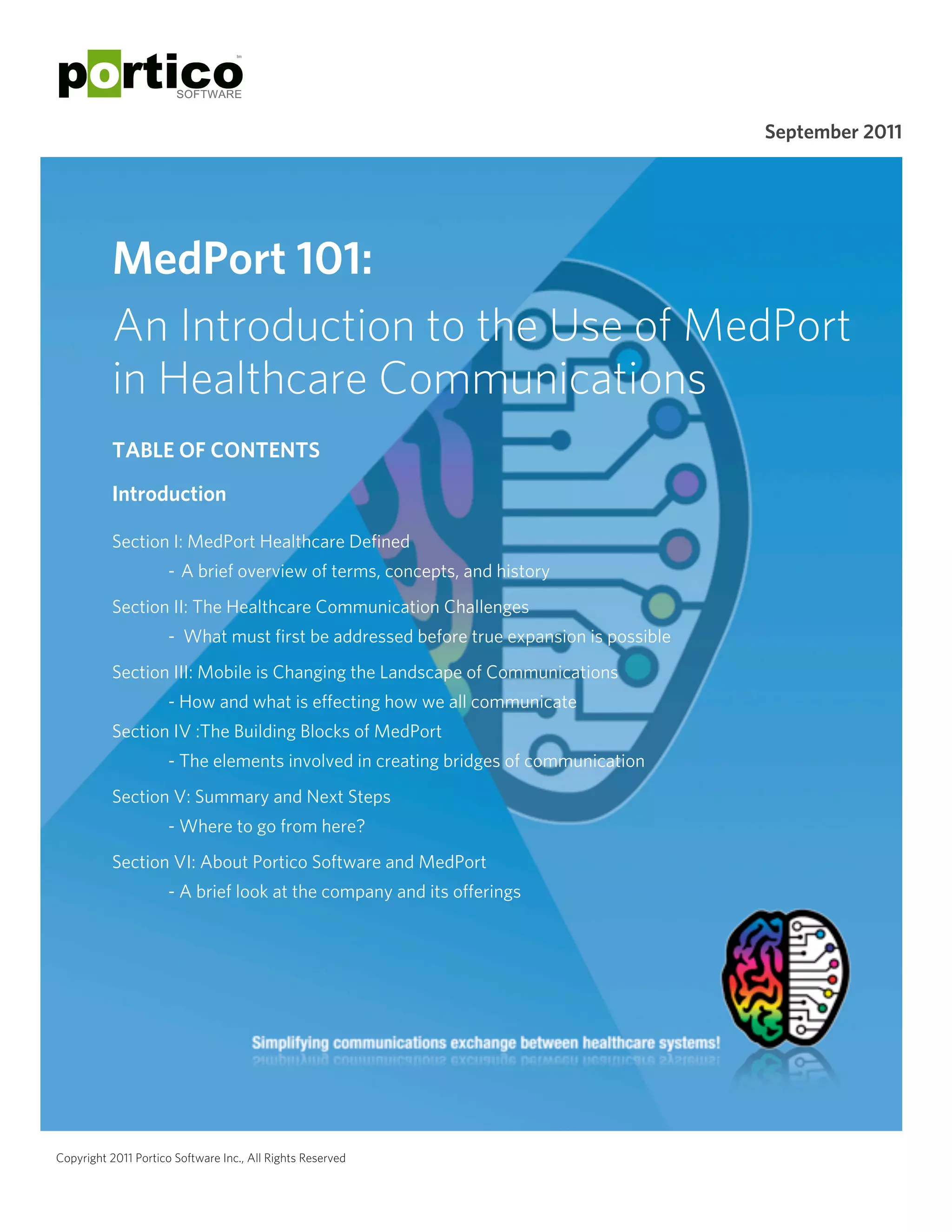 MedPort White Paper | PDF