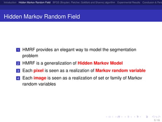 Hidden Markov Random Field model and BFGS algorithm for Brain Image Segmentation | PDF | Physics ...