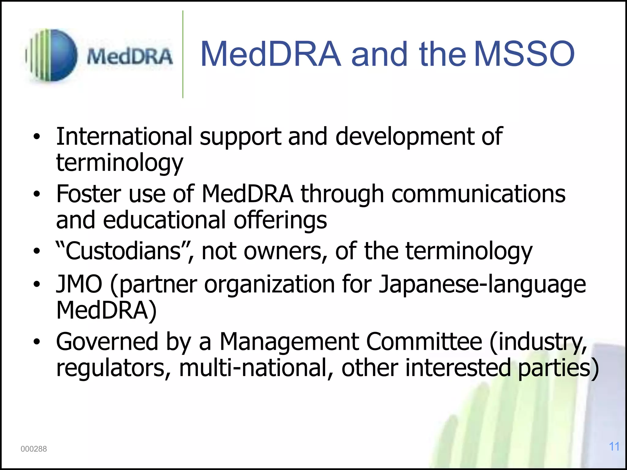 MedDRA | PPTX