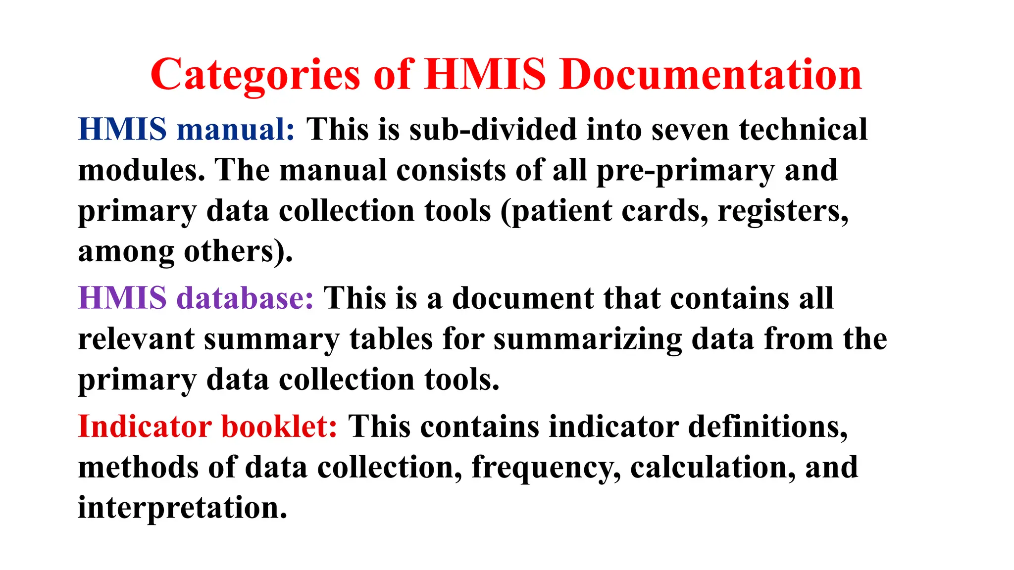 Health Management information system ppt | PPTX