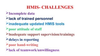 Health Management information system ppt | PPTX