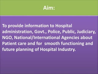 scientific paper on Role of MRD in Hospital Functioning | PPTX