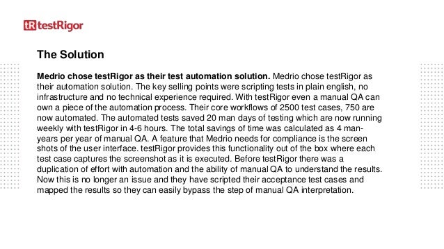 Medrio Case Study | PPT