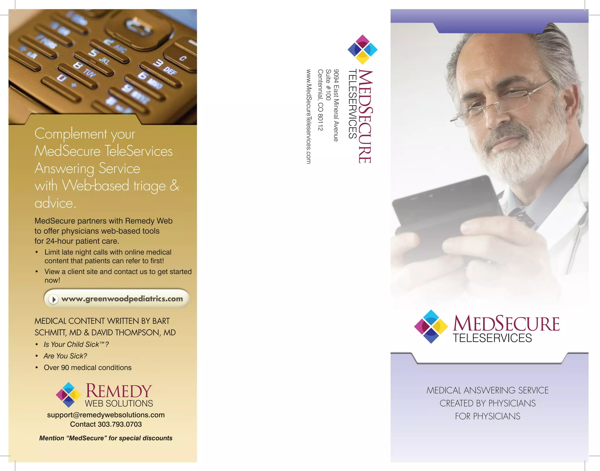 Medsecure Brochure Final | PDF