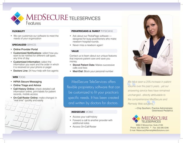 Medsecure Brochure Final | PDF