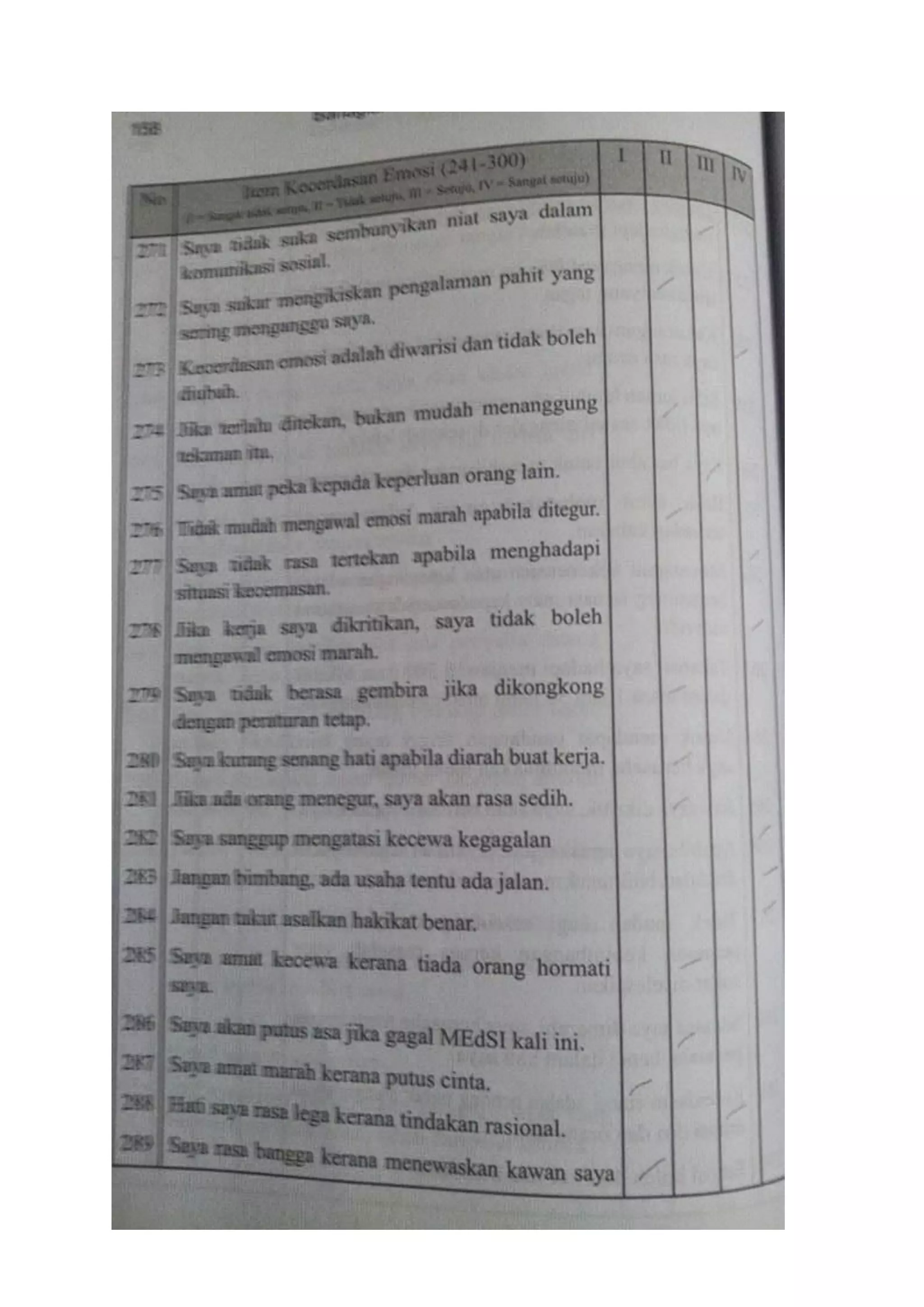 MEdSI (Malaysian Educators Selection Inventory TEST) Guide & Sample | PDF