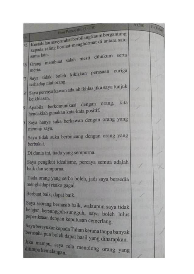 MEdSI (Malaysian Educators Selection Inventory TEST) Guide & Sample | PDF