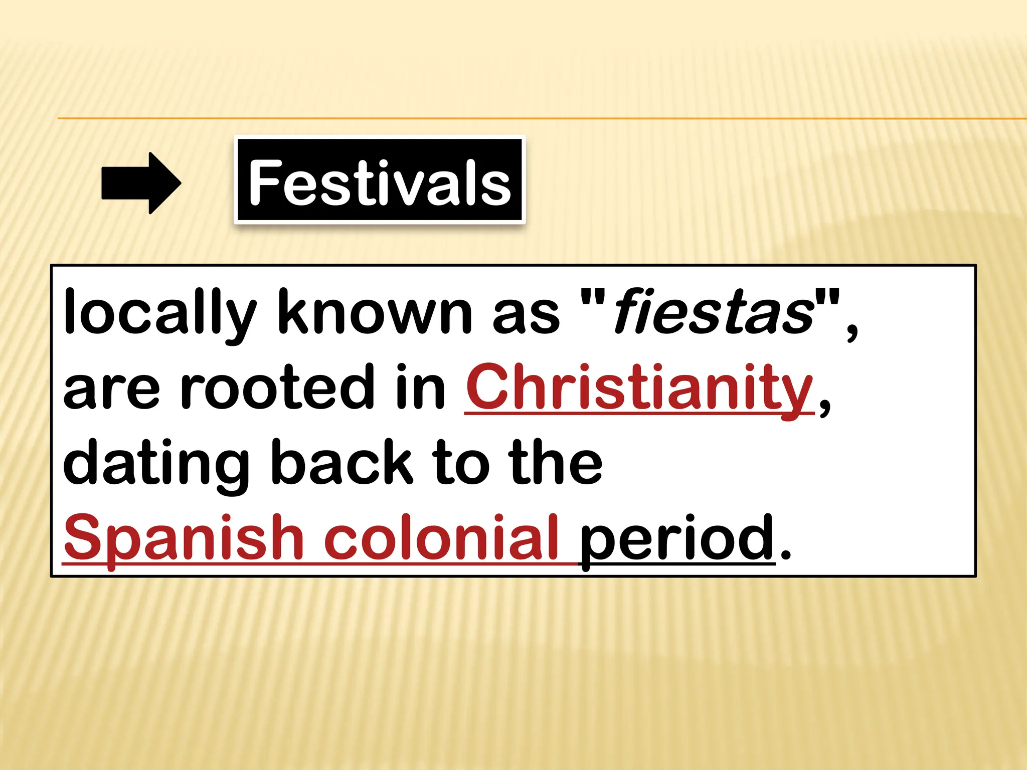 The traditional Filipino Celebrations and Meaning | PPTX