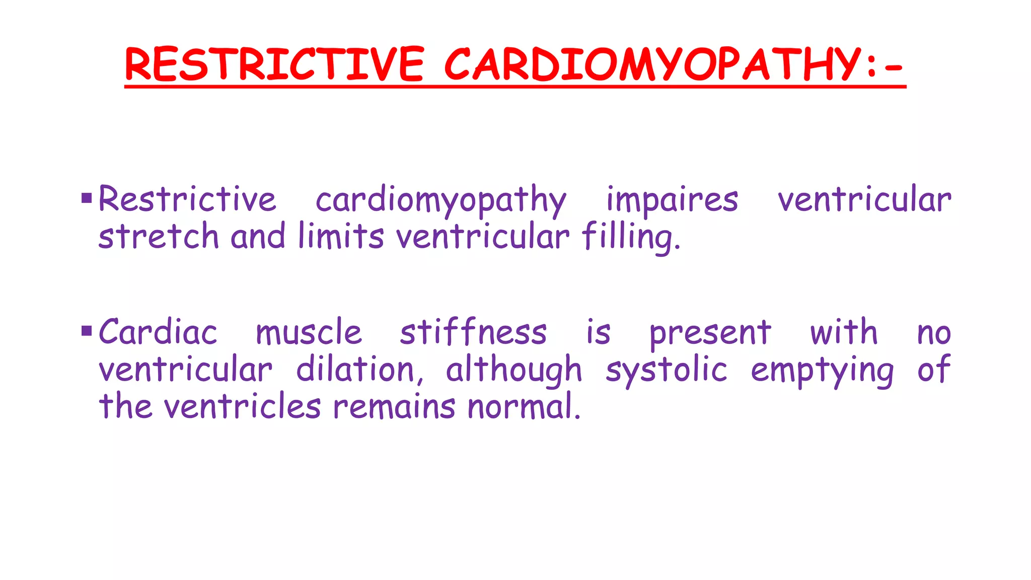 CARDIOMYOPATHY | PPTX