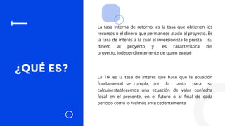MEDTasa interna de retorno. TIR FINANZAS .pdf