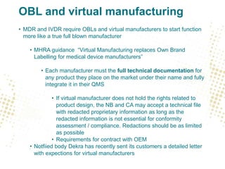 Economic operators under the MDR and IVDR | PPTX
