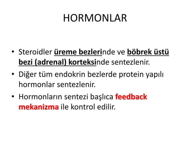 Tıbbi Terminoloji 10 - Endokrin Sistem ve Metabolizma Terimleri | PPTX