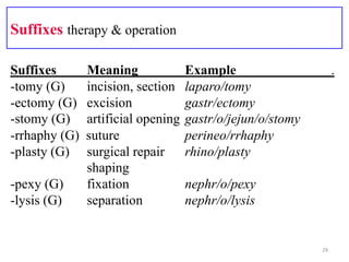 Med term1(terms) | PPT