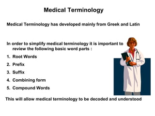 ONTAP - Medical Terminology 1 | PPT