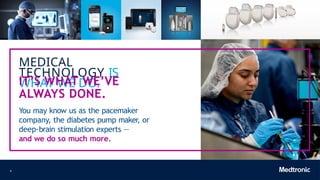 medtronic-company-overview about the company | PPTX