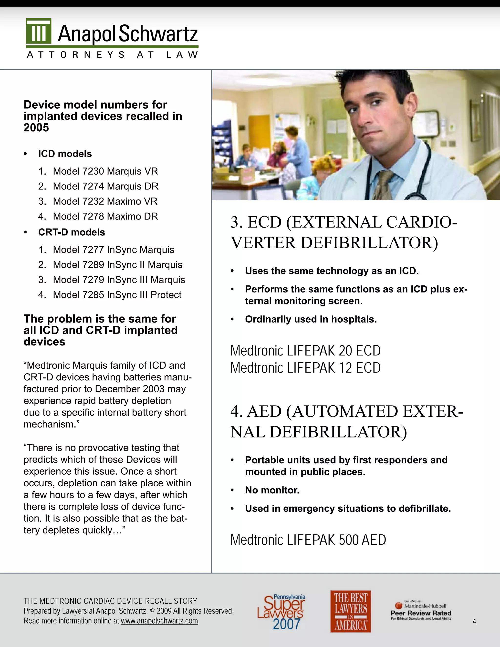 Medtronic Cardiac Device Recall | PDF