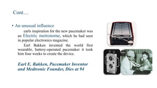 Medtronic History and Track record | PPT