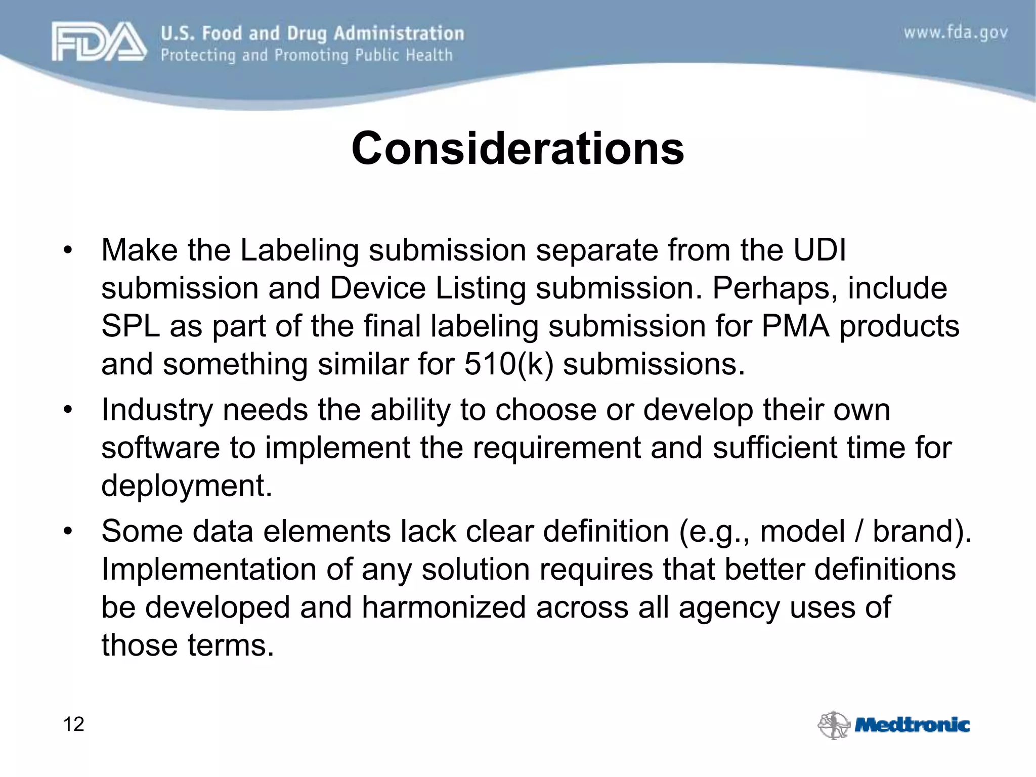 Structured labeling for home use devices – assessment of the SPL format ...