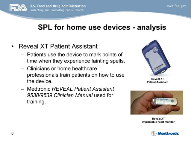 Structured labeling for home use devices – assessment of the SPL format ...