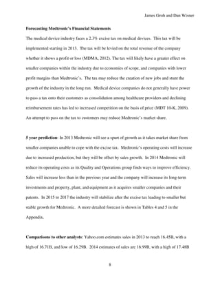 Medtronic valuation | PDF