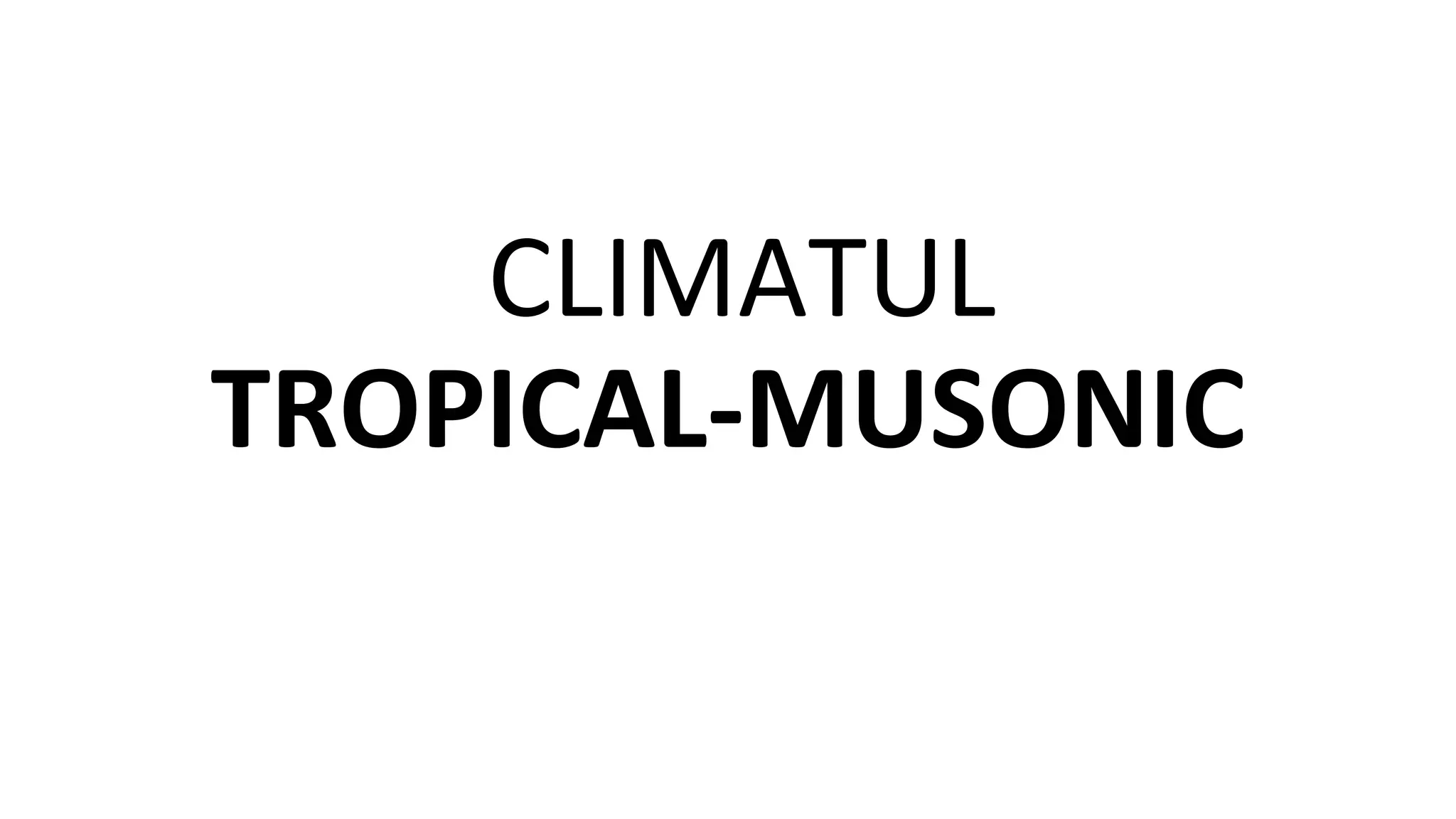 med tropical-musonic | PPTX