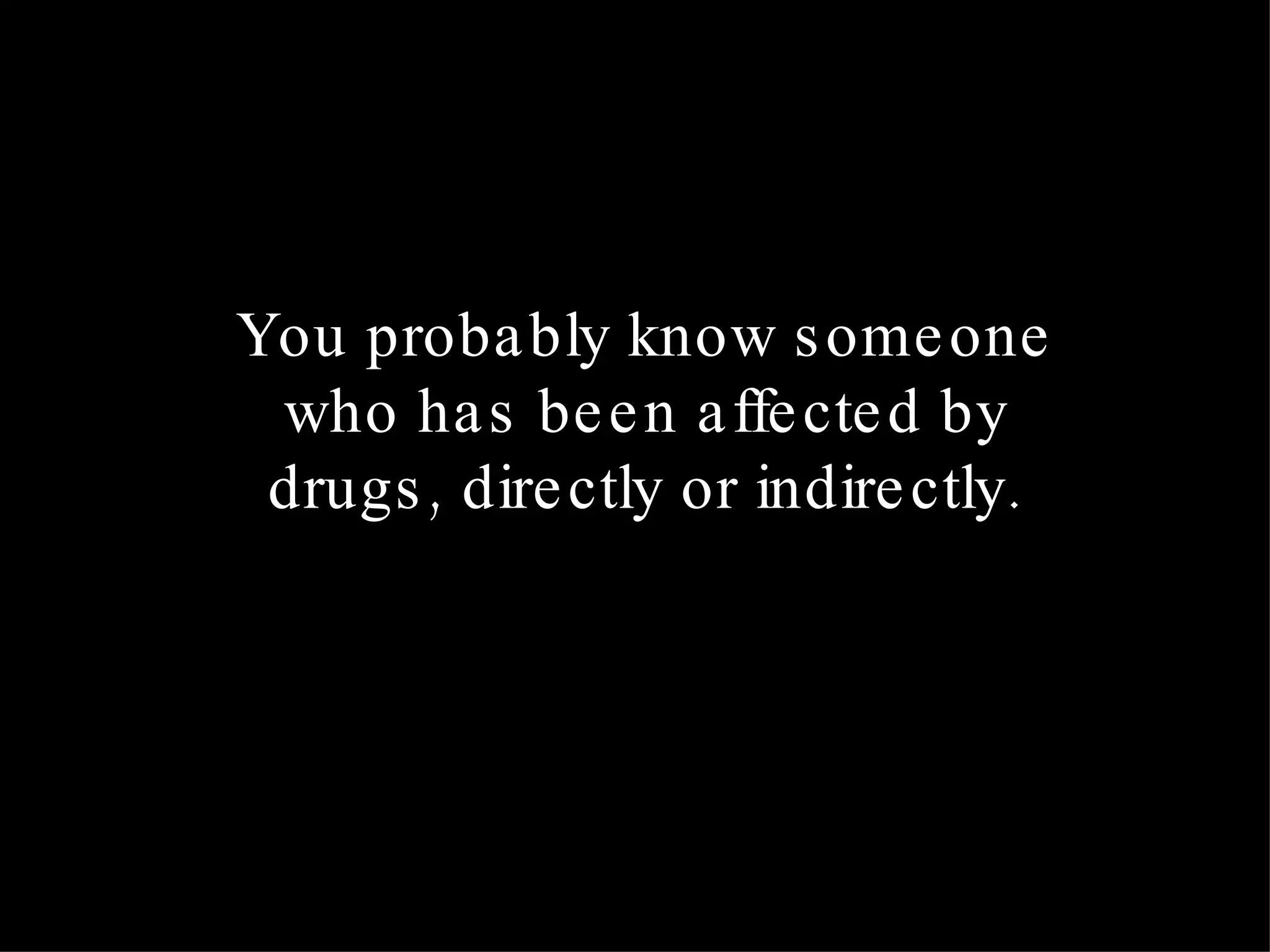 Drug Abuse Psa | PPT