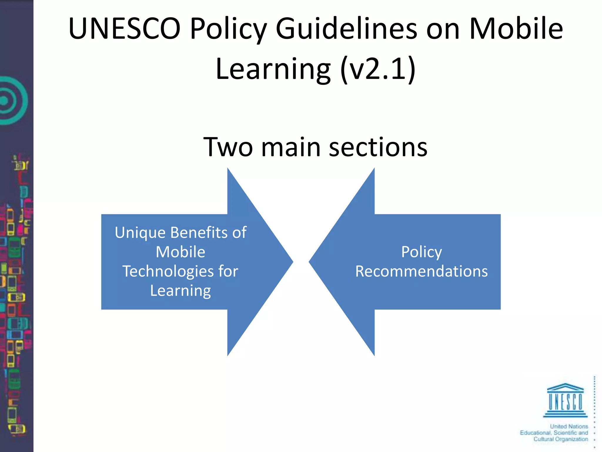 UNESCO Policy Guidelines for Mobile Learning: Inviting input into draft ...
