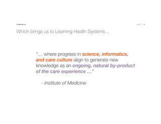 Digital Medicine Acceleration: The Promise of Learning Health Systems | PDF