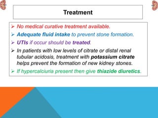 Medullary sponge kidney (msk) | PPTX