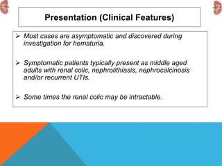 Medullary sponge kidney (msk) | PPTX