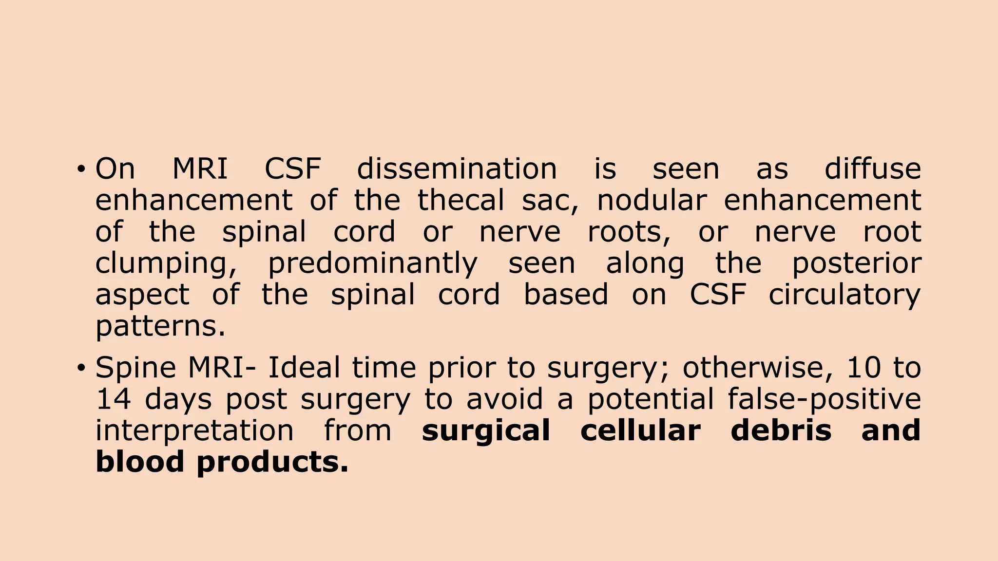 Medulloblastoma | PPTX