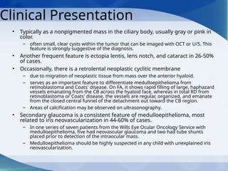 Medulloepithelioma case report UIC Grand Rounds | PPT