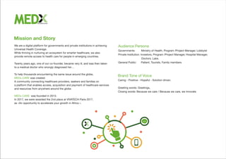 MEDx Care New Brand Guidelines 07072019 ver1.2 | PDF