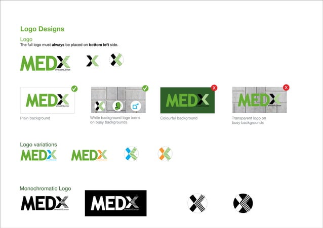MEDx Care New Brand Guidelines 07072019 ver1.2 | PPT