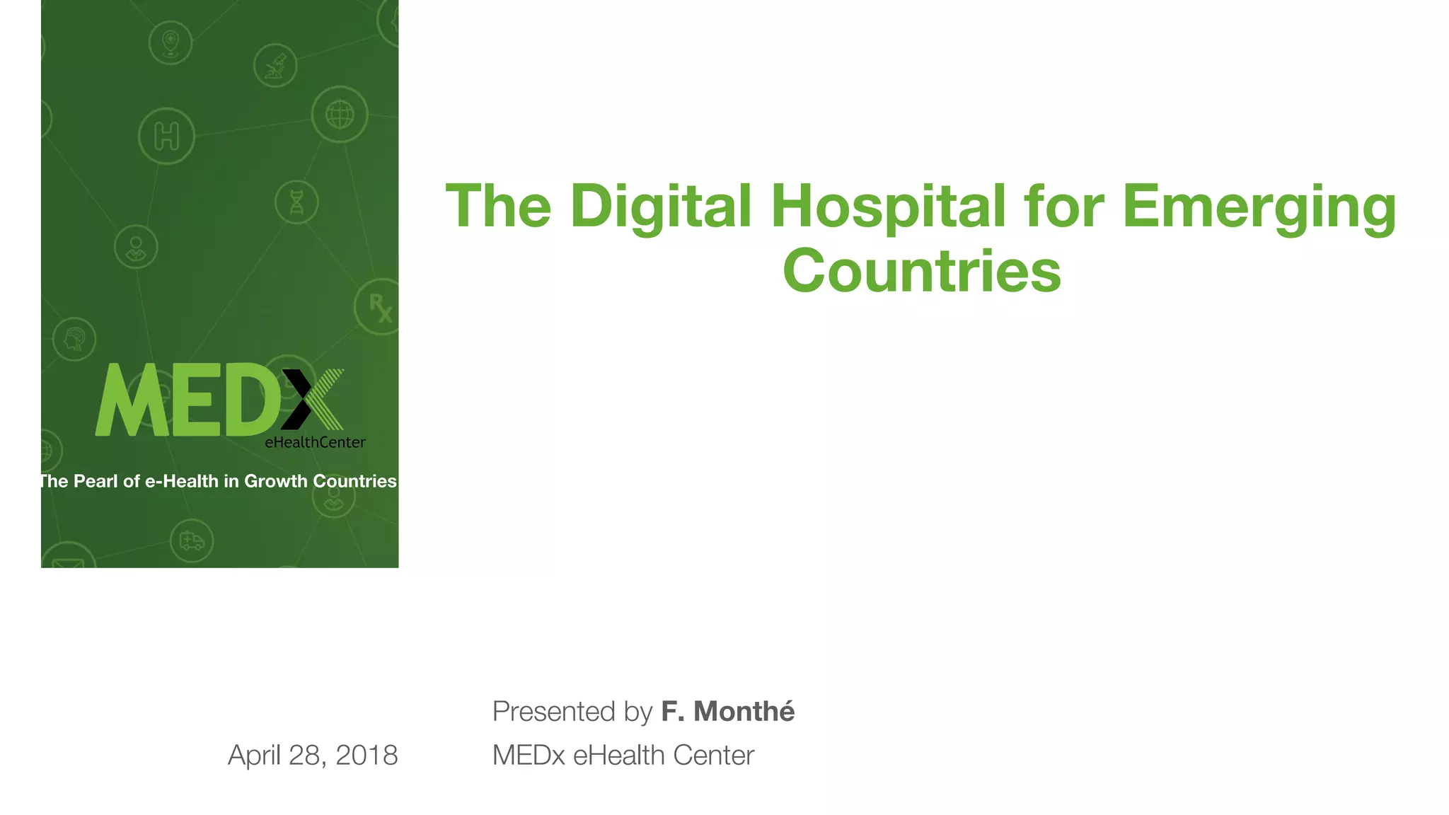 MEDx.Care INSEAD reunion 2018 | PPT