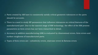 Mee2016 rapid manufacturing technology | PPTX