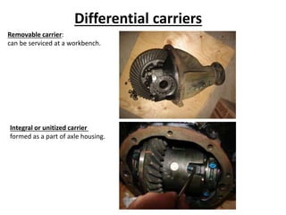 differential gear mechanism BY ANUBHAV SINGH | PPTX