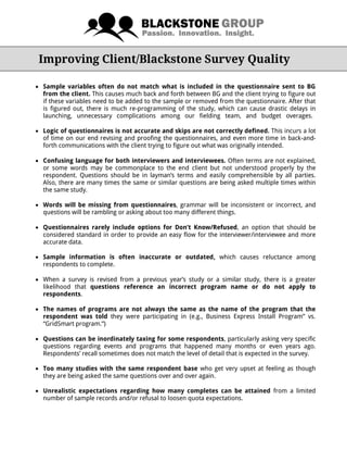 Marketing Energy Efficiency: Blackstone Group and Designing Research ...