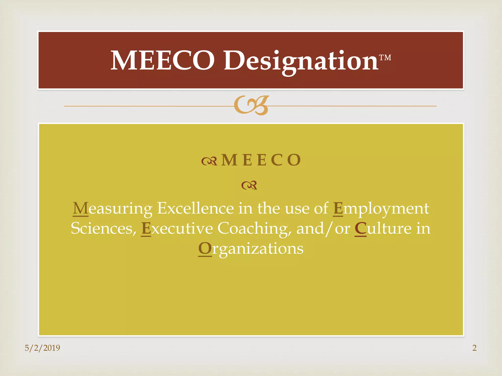 Meeco designation brochure 5 02-19 | PPT