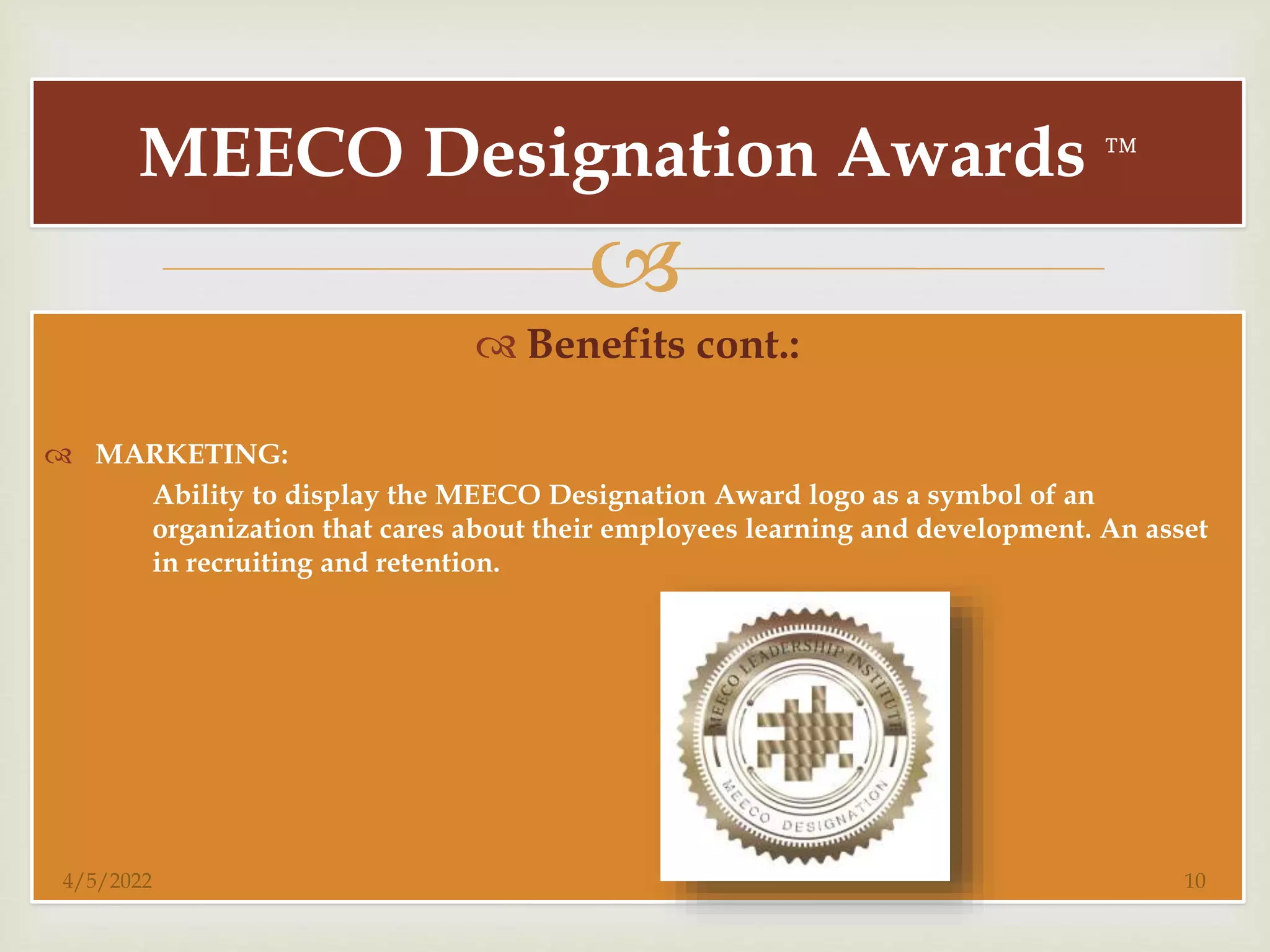 Meeco designation brochure with new logo 2022